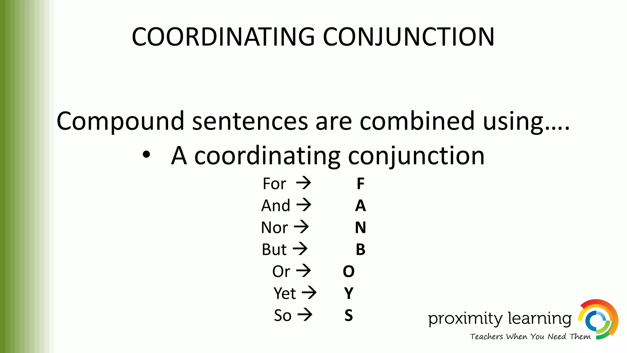 Varying sentence structure | PPTX