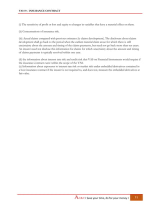 Vietnam Accounting Standards - VAS 19 Insurance Contract | PDF
