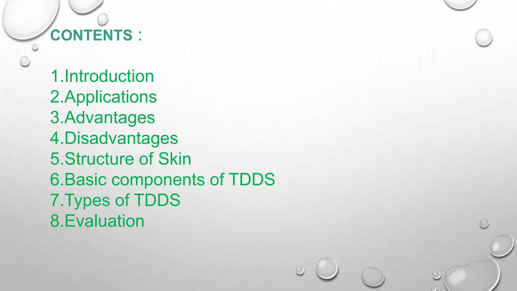 Transdermal drug delivery system | PPTX | Skin Care | Beauty
