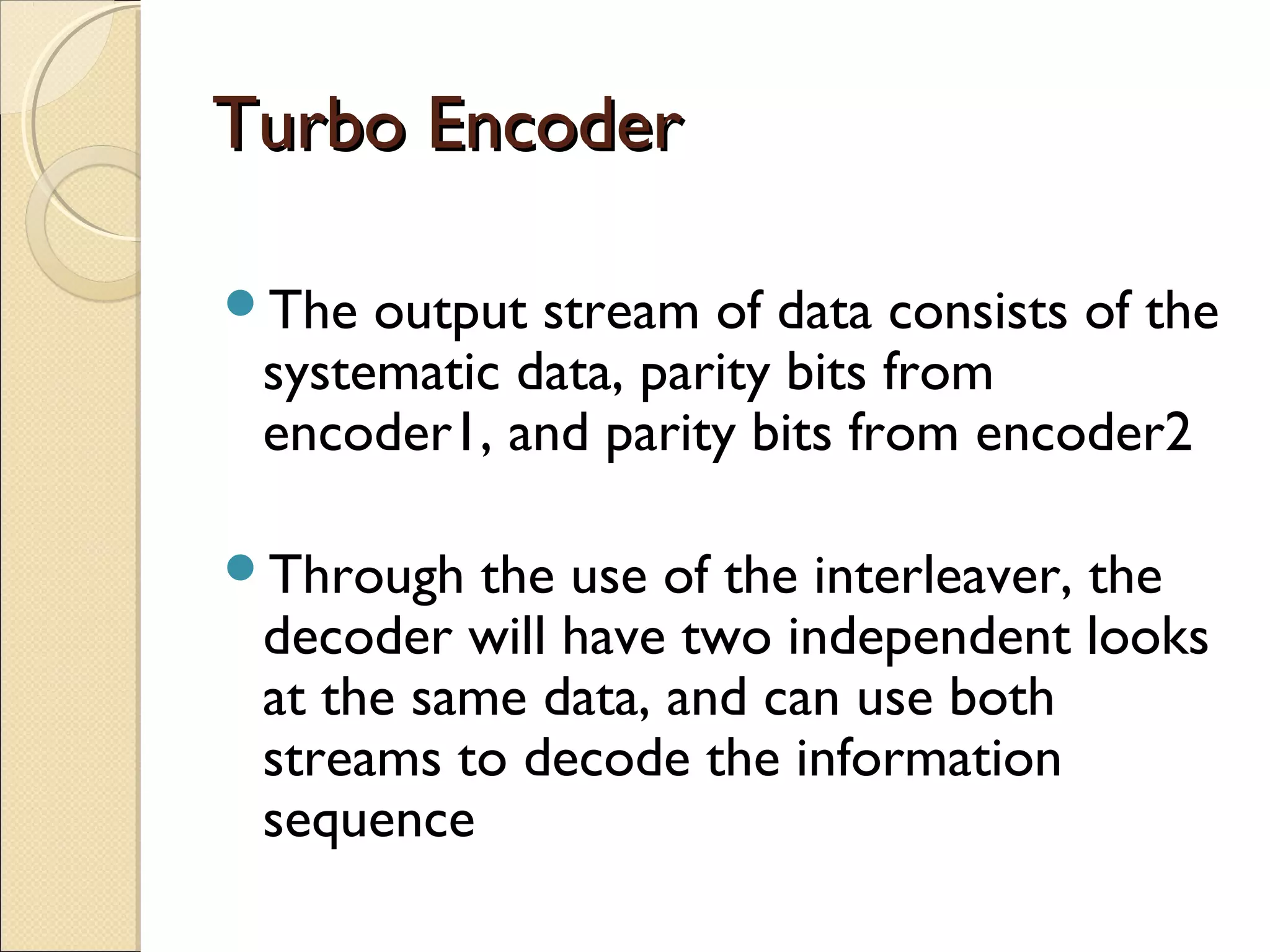Turbo Codes | PPT