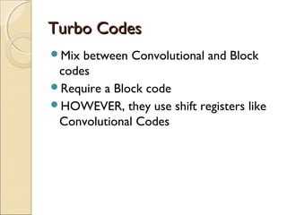Turbo Codes | PPT