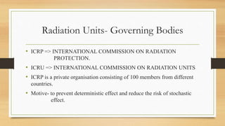radIATION UNITS | PPTX