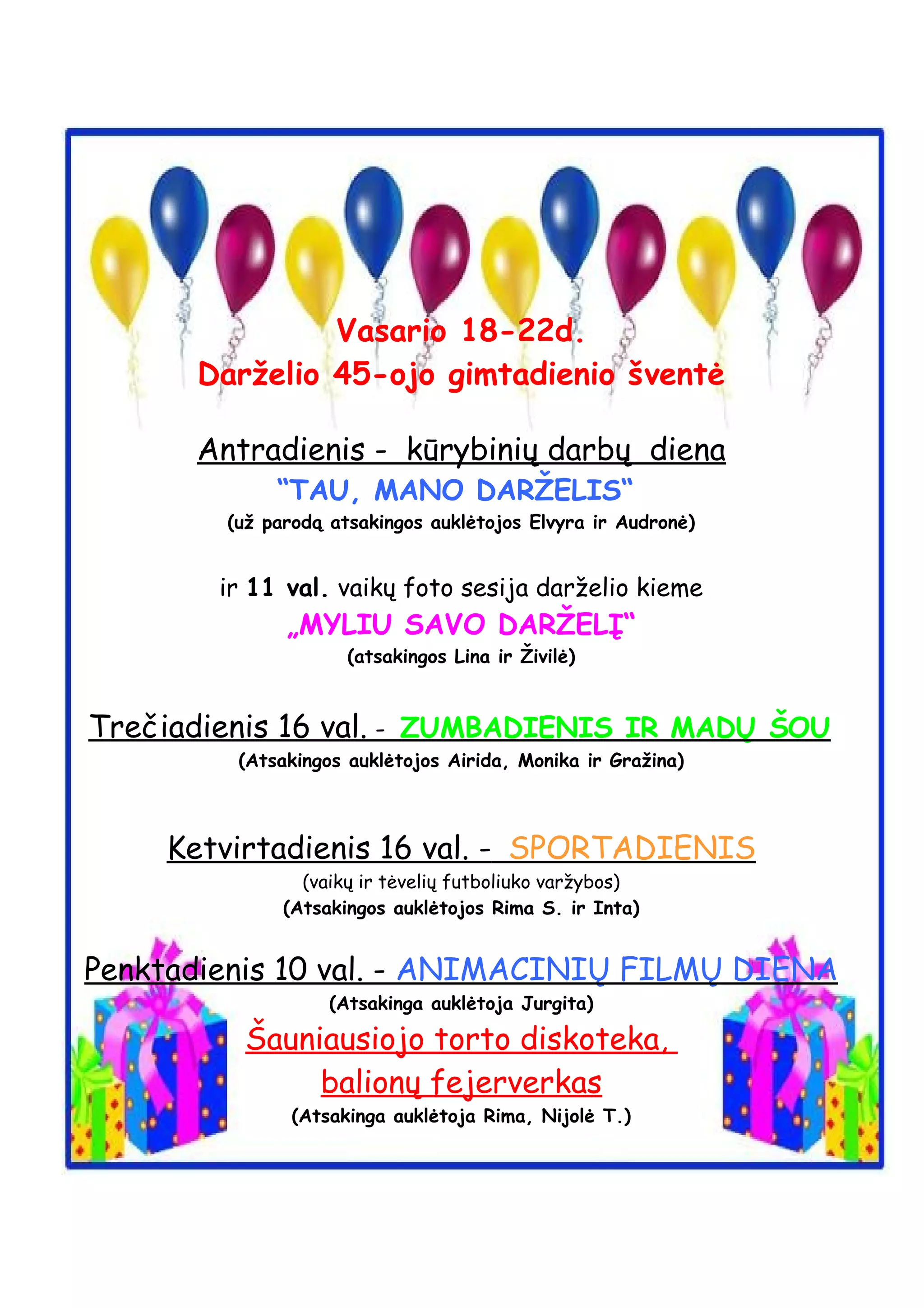 Vasario 18 gimtadienis | DOC