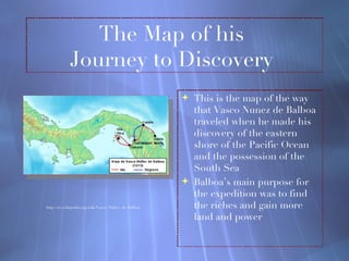 Vasco Nunez De Blaboa Brandon | PPT