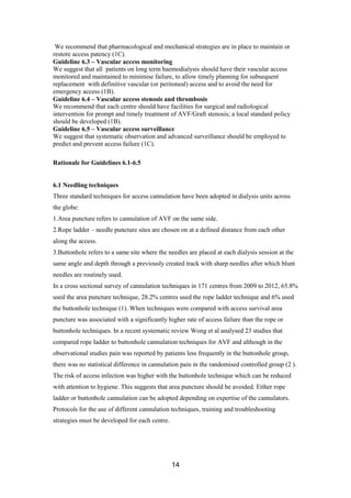 Vascular access | PDF