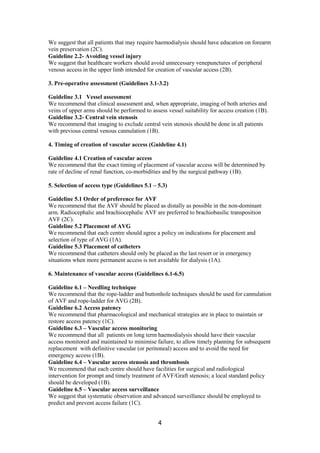 Vascular access | PDF