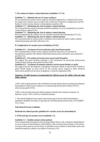 Vascular access | PDF