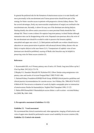 Vascular access | PDF