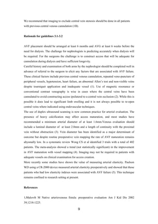 Vascular access | PDF