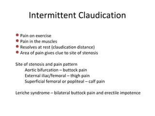 Vascular Examination | PPT