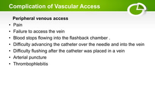 Vascular Access | PPTX