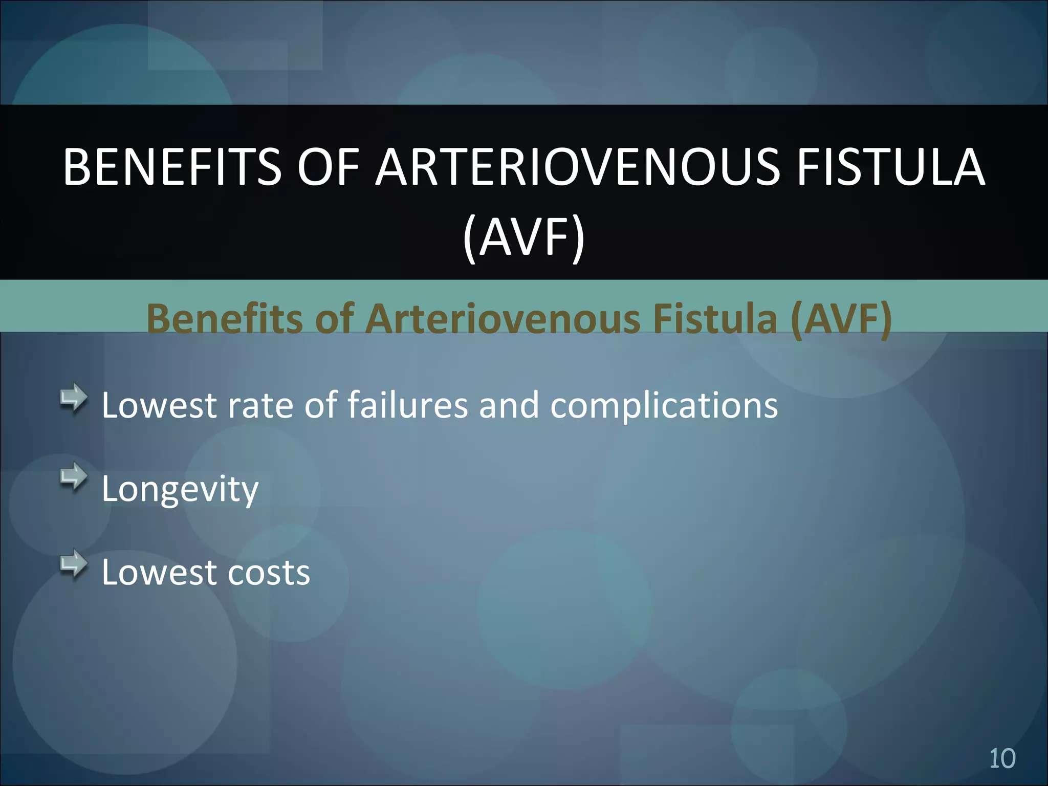 Vascular access for hemodialysis( AVF ) | PPT