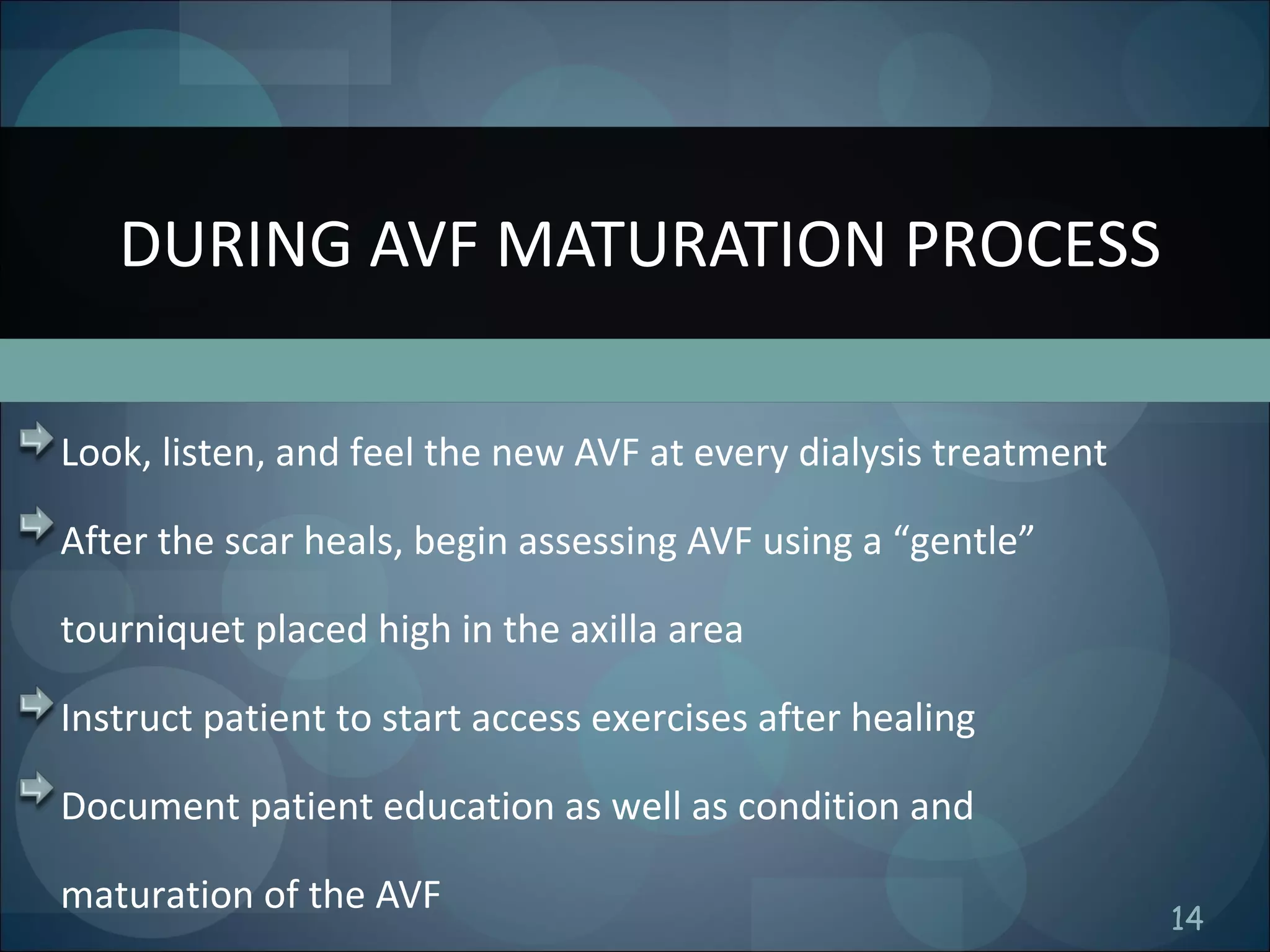 Vascular access for hemodialysis( AVF ) | PPT