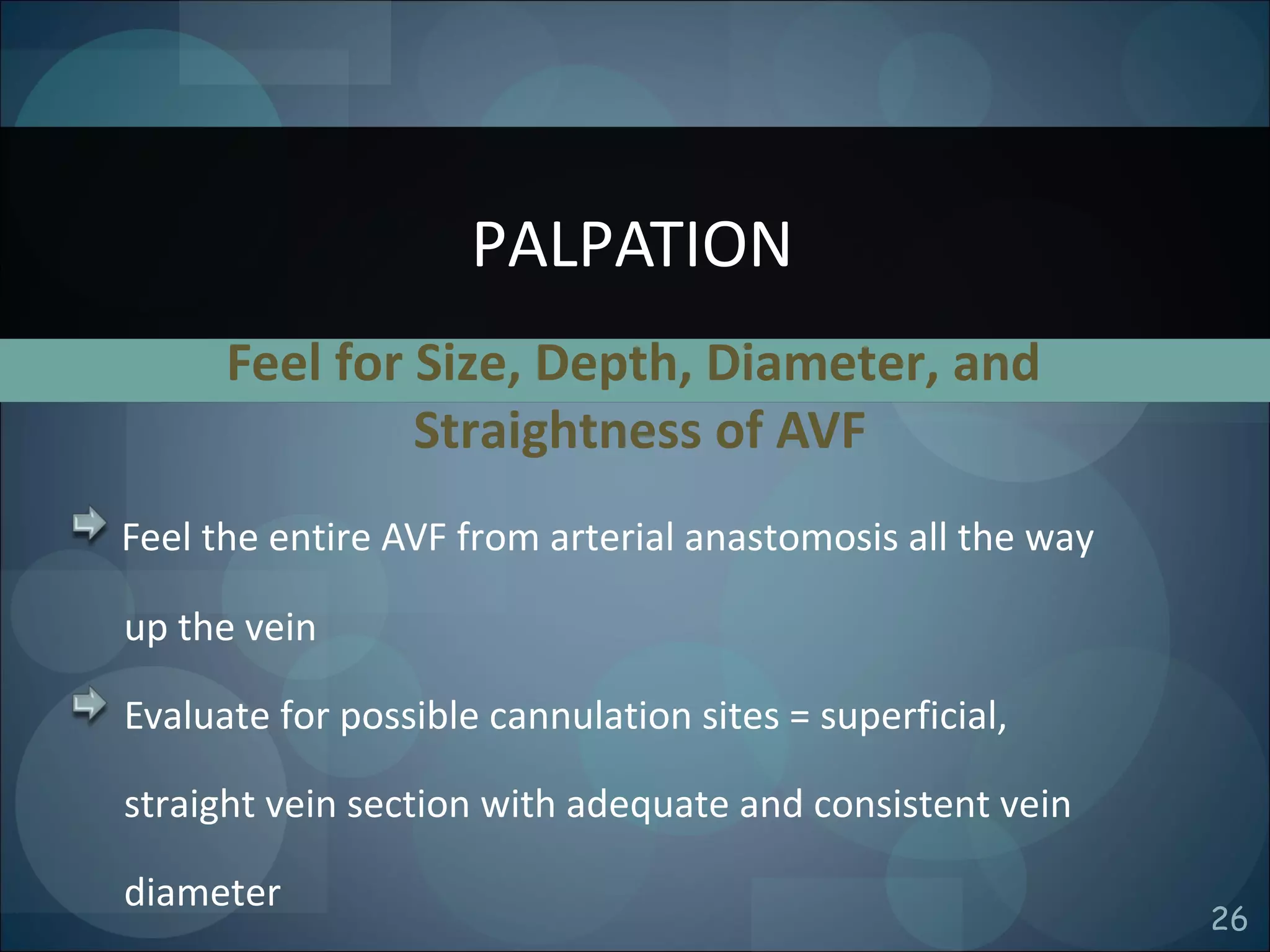 Vascular access for hemodialysis( AVF ) | PPT