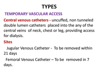 VASCULAR ACCESS CARE.pptx