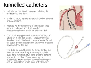 Vascular access devices | PPTX