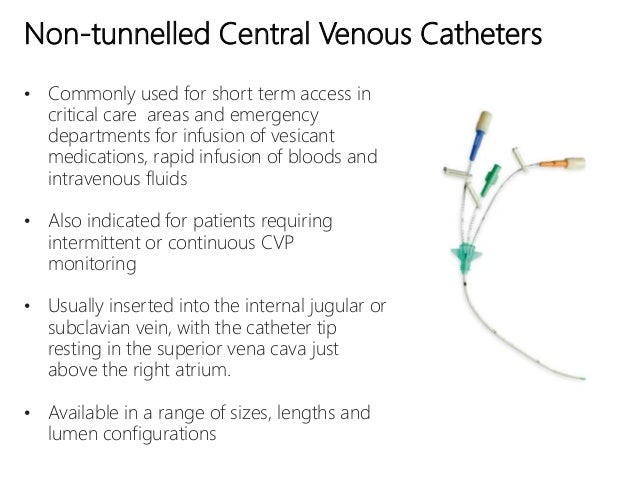 Vascular access devices