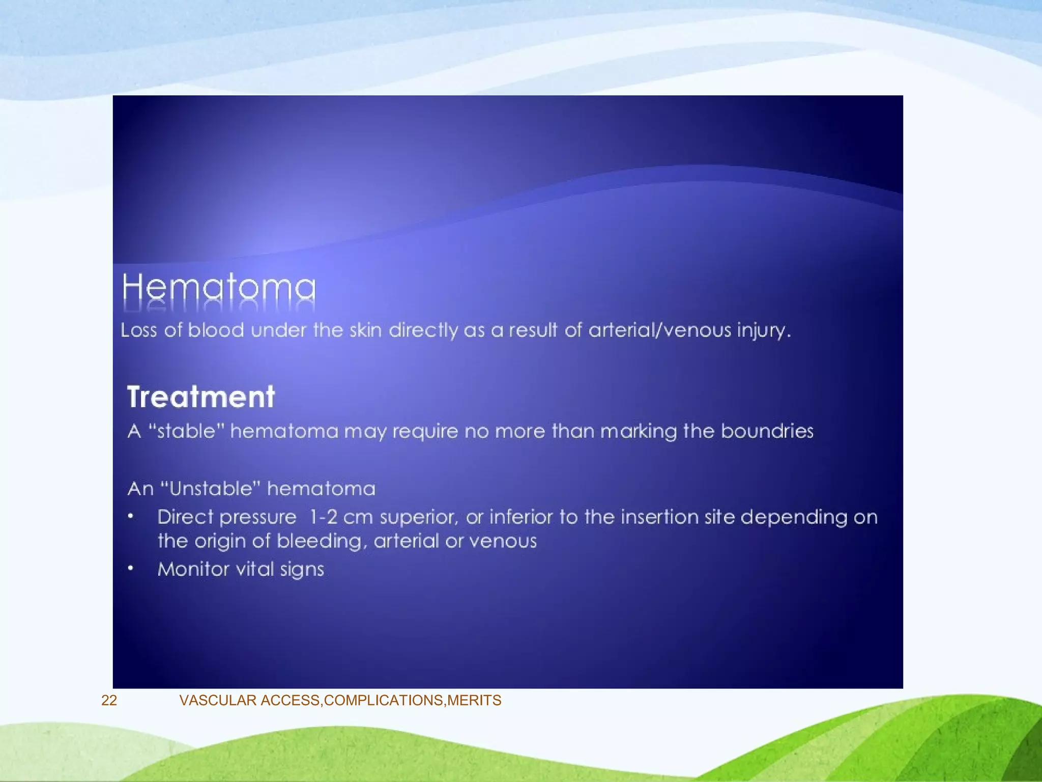 Vascular access in cardiac catheterization | PPT