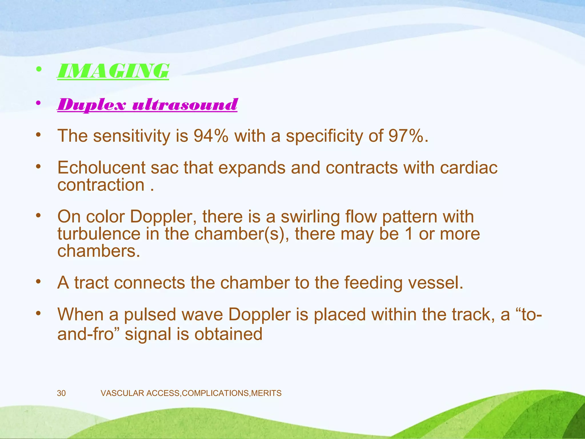 Vascular access in cardiac catheterization | PPT