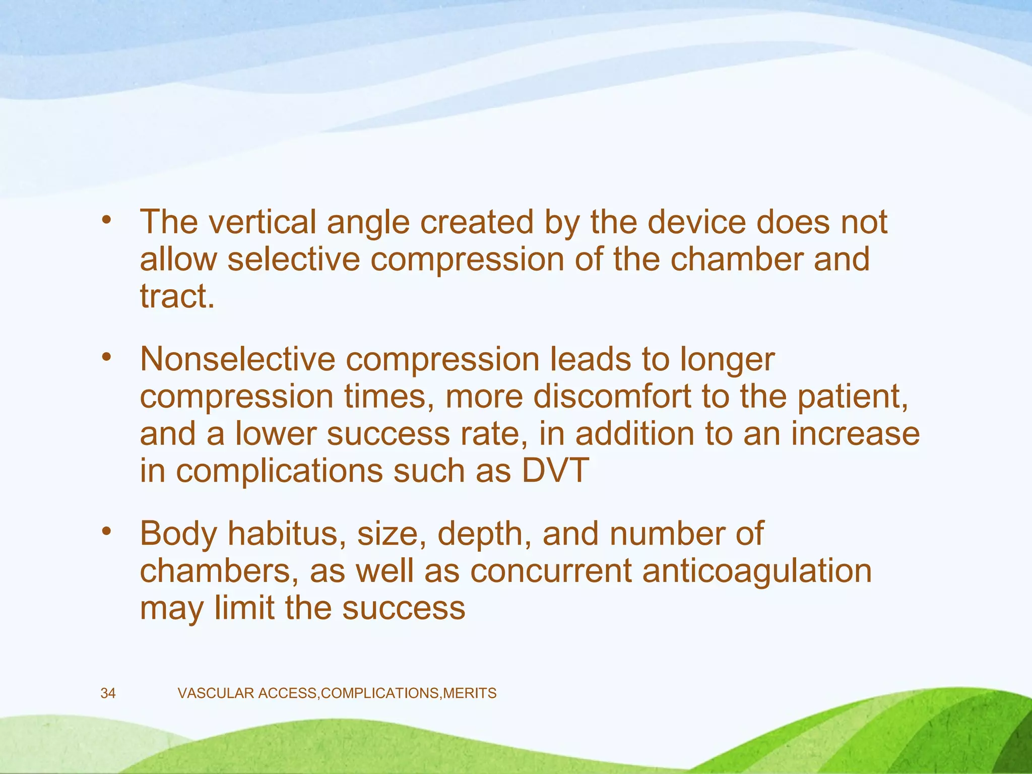 Vascular access in cardiac catheterization | PPT