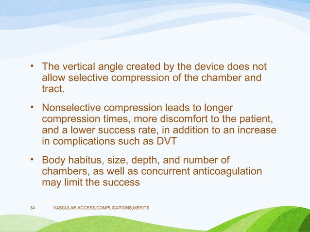 Vascular access in cardiac catheterization | PPT