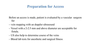 Vascular access in Haemodialysis (2).pptx