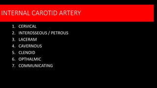 Vascular anatomy of brain | PPTX