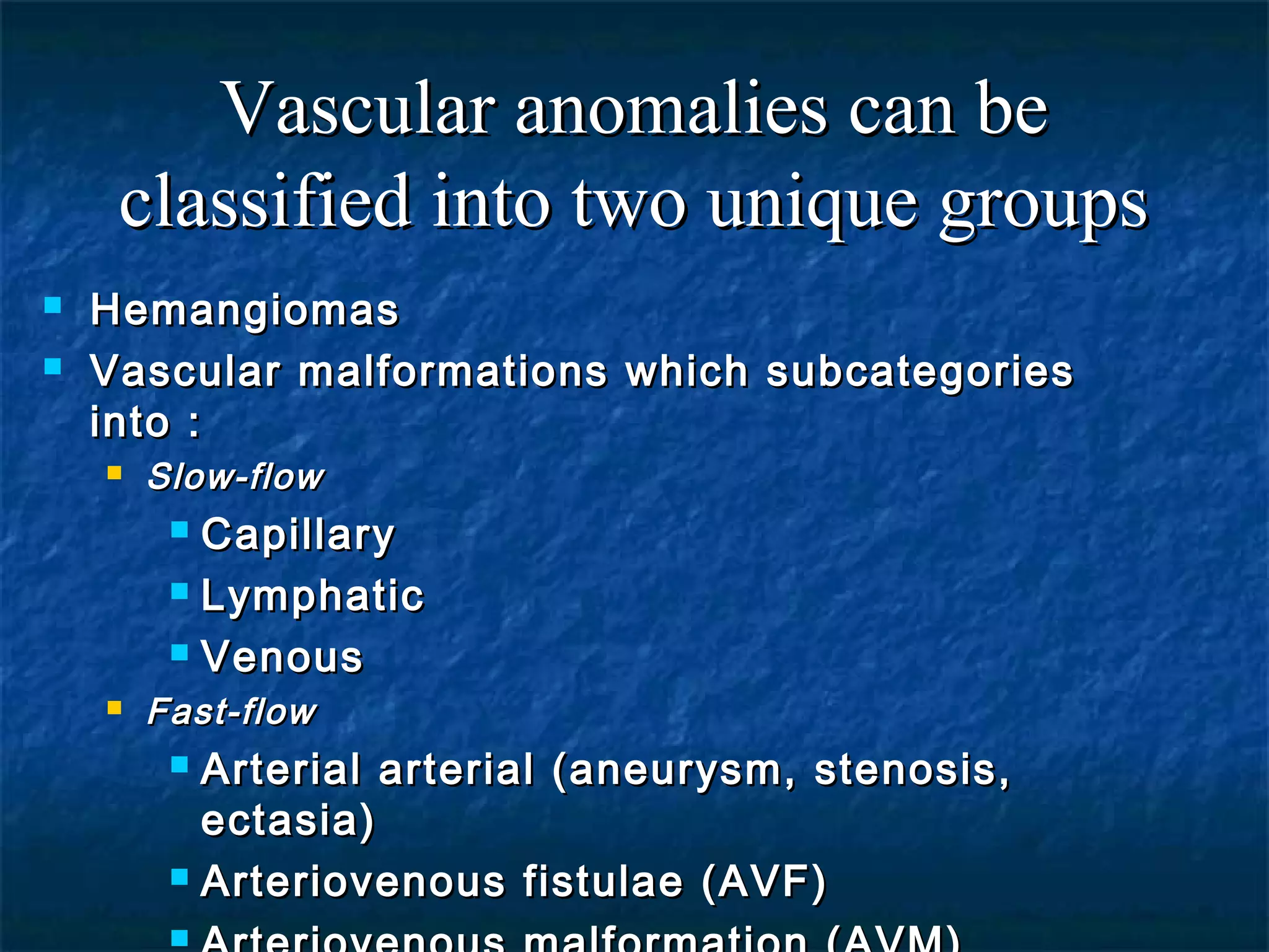 Vascular anomalies ashraf | PPT