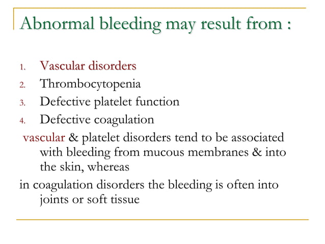 vascular Bleeding Disorders.ppt