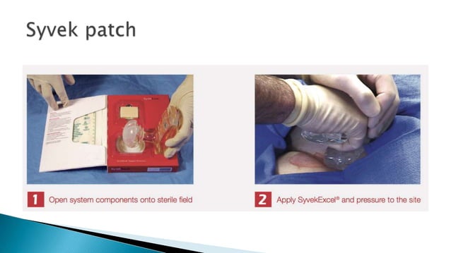 Vascular closure device.pptx | First Aid | Injuries