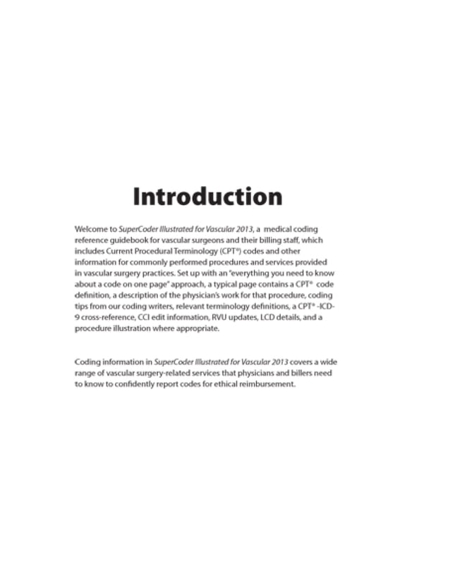 Vascular coding | PDF