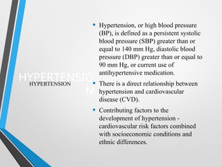 VASCULAR DISORDERS.MEDICAL SURGICAL NURSING I | PPTX
