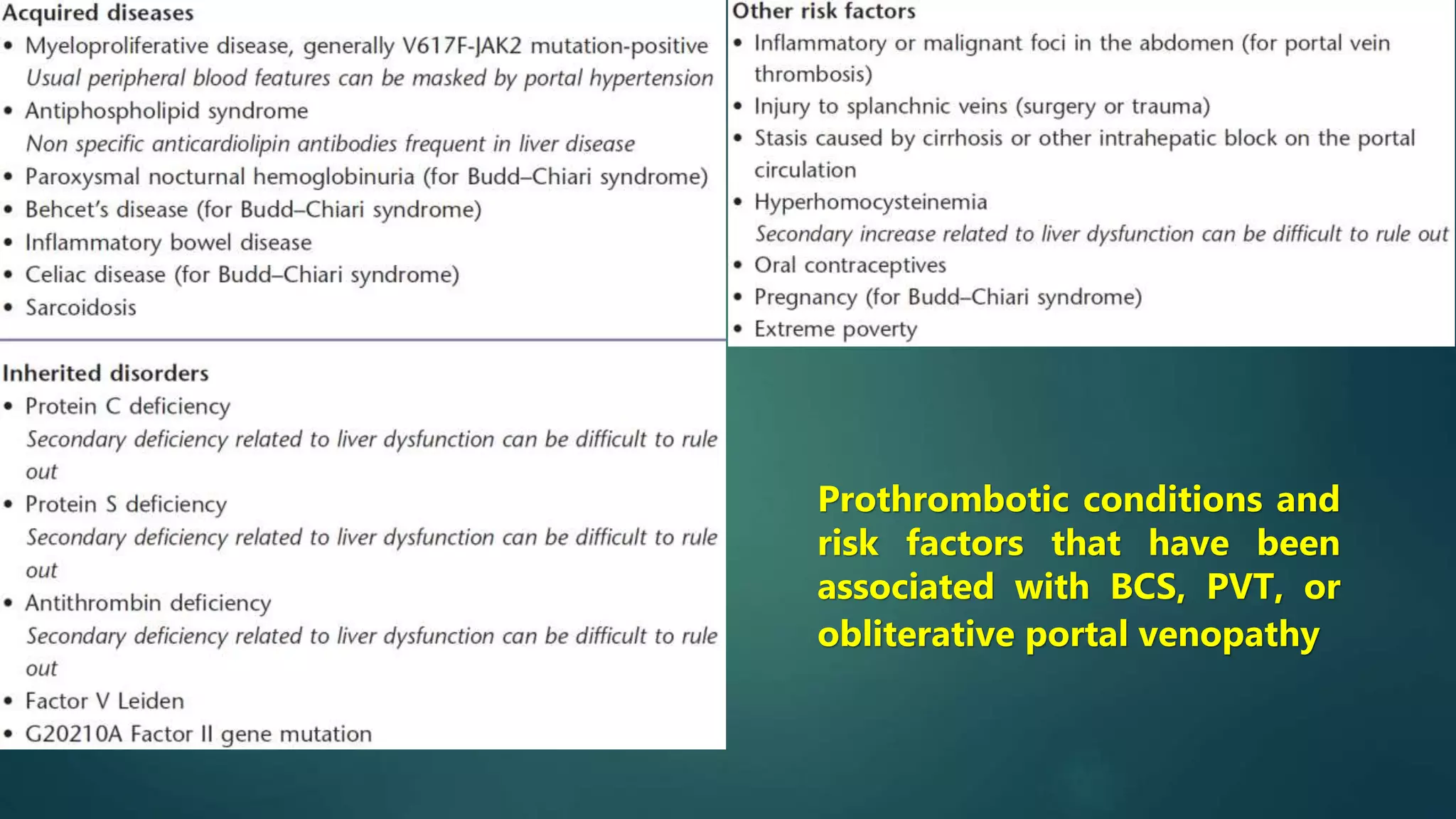 Vascular disorders of the liver | PPTX