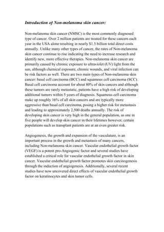 Vascular endothelial growth factor signaling pathwys in cancer | DOC