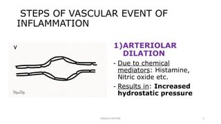 MECHANISM OF VASCULAR EVENTS OF INFLAMMATION.pptx
