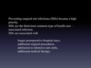 Vascular graft infection do we need antimicrobial grafts | PPTX