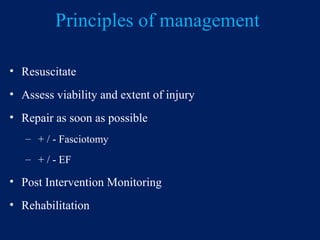 Vascular injuries and management 2018 | PPT