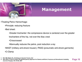 Vascular injury in pelvic trauma | PPSX