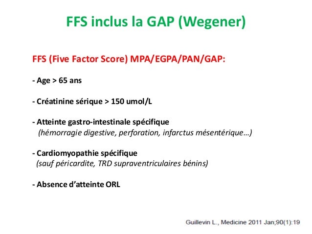Vascularite à Anca Traitement des vascularites à ANCA en 2014