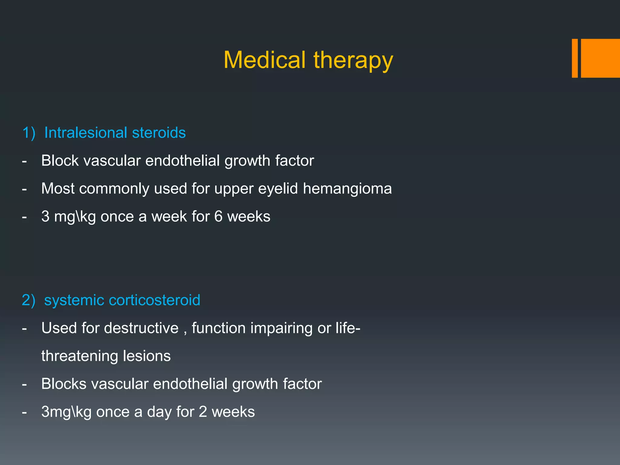 Vascular lesions in the head and neck regions | PPTX