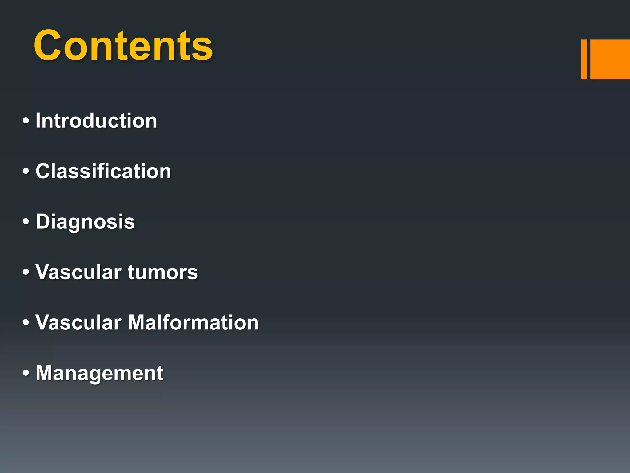 Vascular lesions in the head and neck regions | PPTX