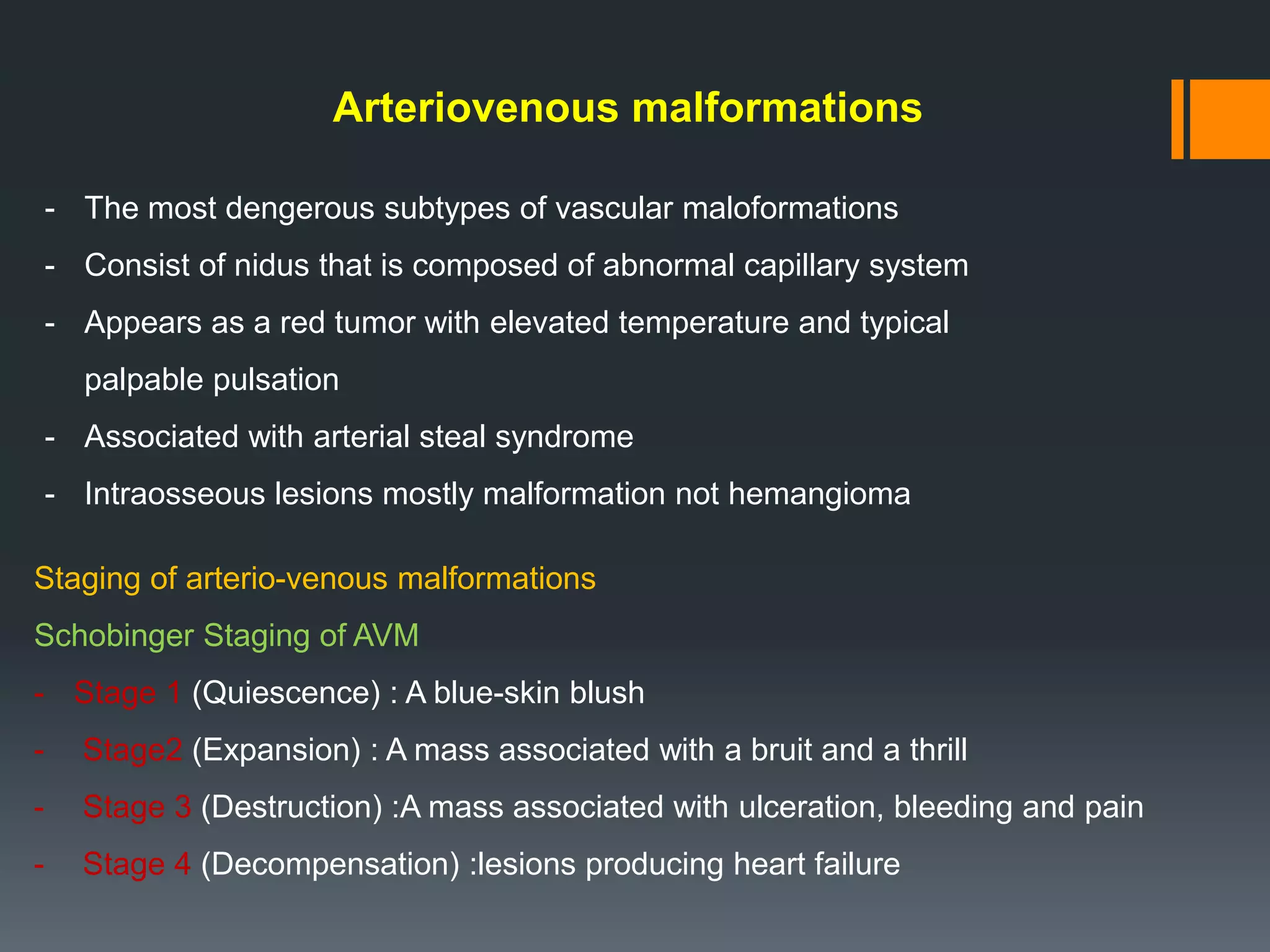 Vascular lesions in the head and neck regions | PPTX