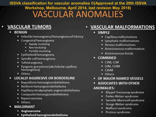 Vascular lesions in the head and neck regions | PPTX | Blood Disorders ...