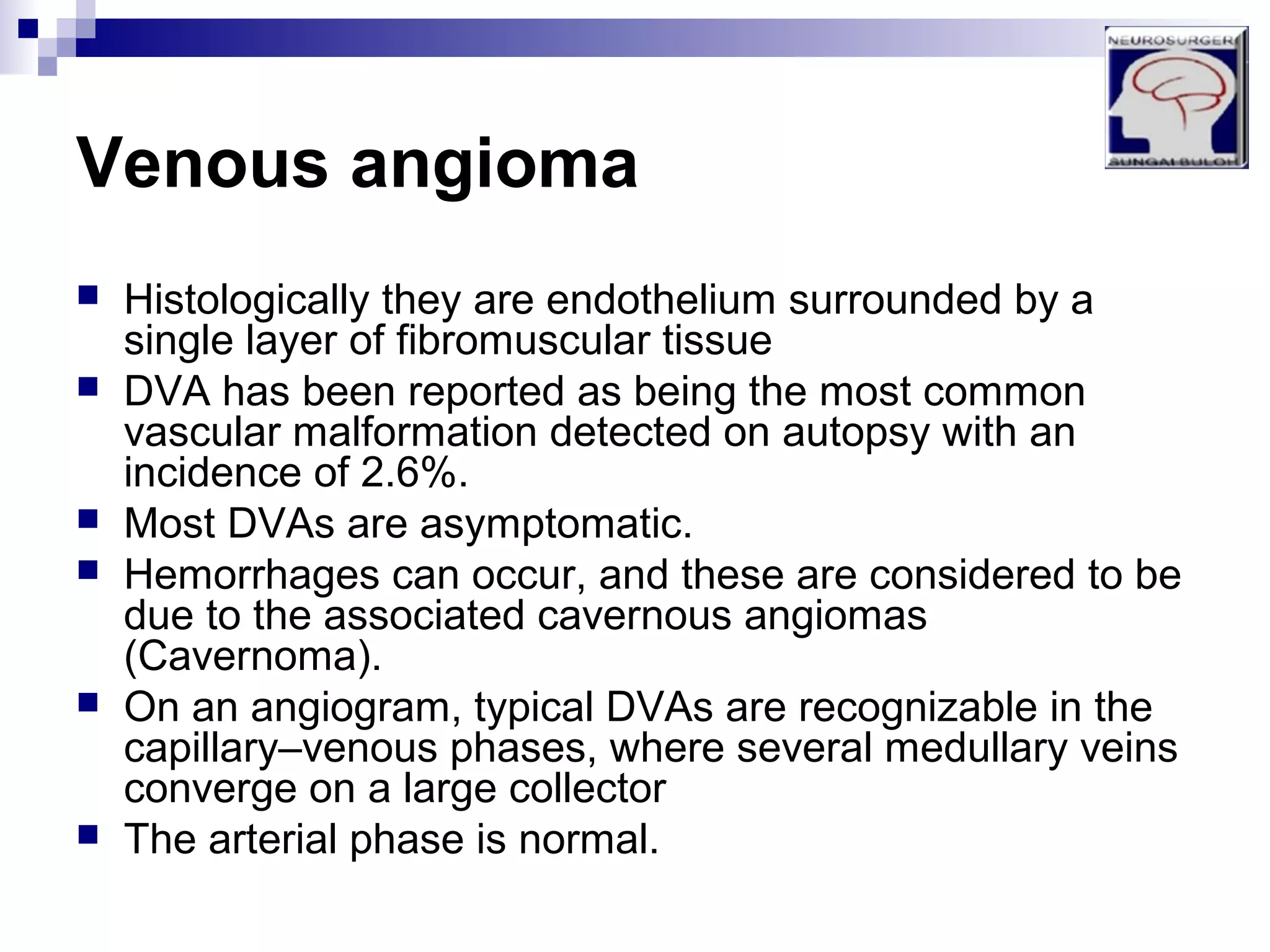 Vascular Lesions of the Brain | PPT