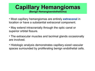 Vascular Lesions Of The Orbit | PPT