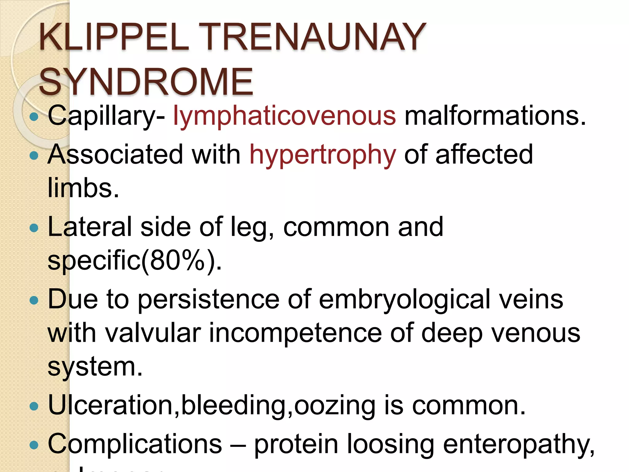 Vascular malformation | PPTX