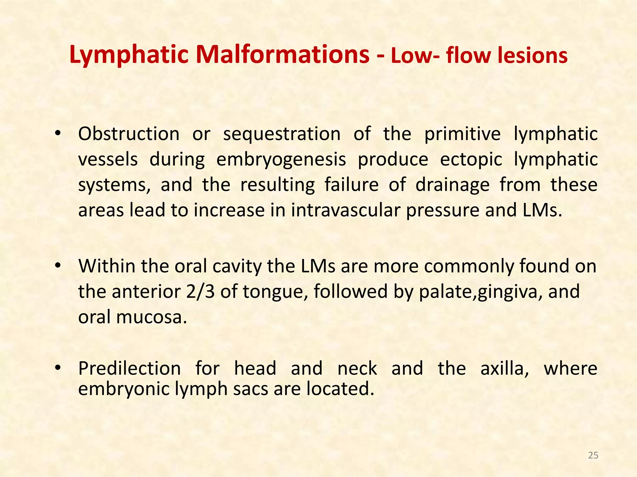 Vascular malformations | PPTX