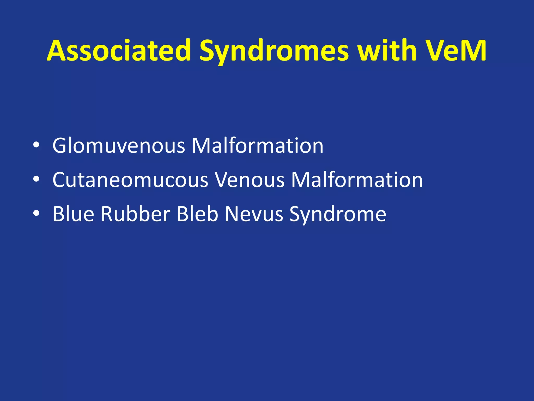 Vascular Anomalies: Vascular Tumours and Vascular malformations | PPTX