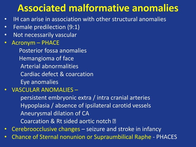Vascular Anomalies: Vascular Tumours and Vascular malformations | PPTX