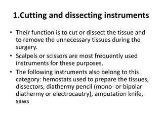 Vascular surgery instruments | PPTX